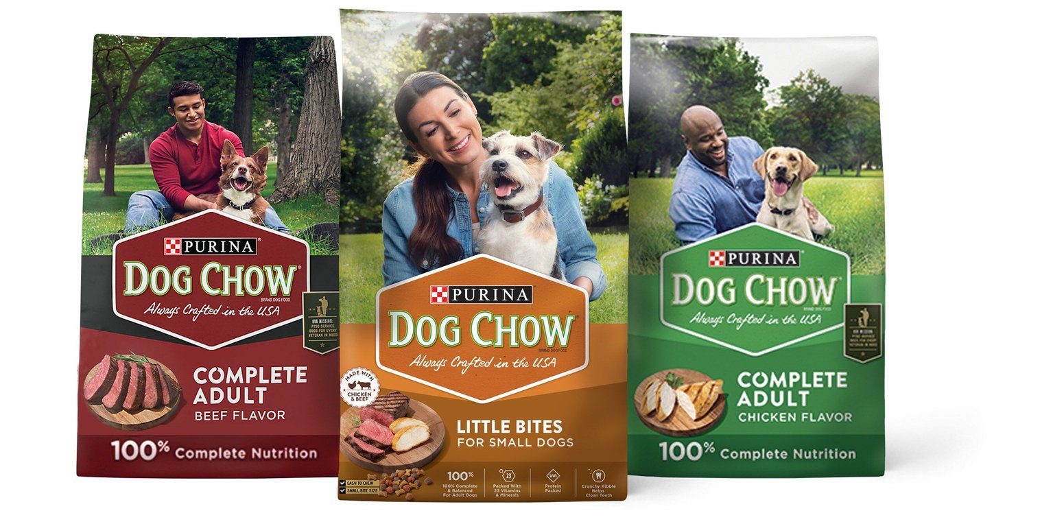 DOG CHOW Complete Adult with Real Chicken Dry Dog Food, 4.4-lb bag ...