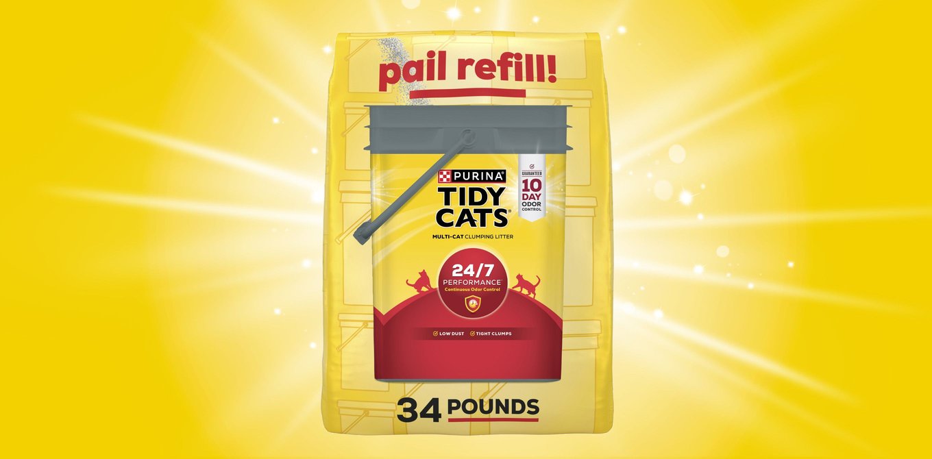 TIDY CATS Instant Action Scented Clumping Cat Litter, 35-lb pail ...