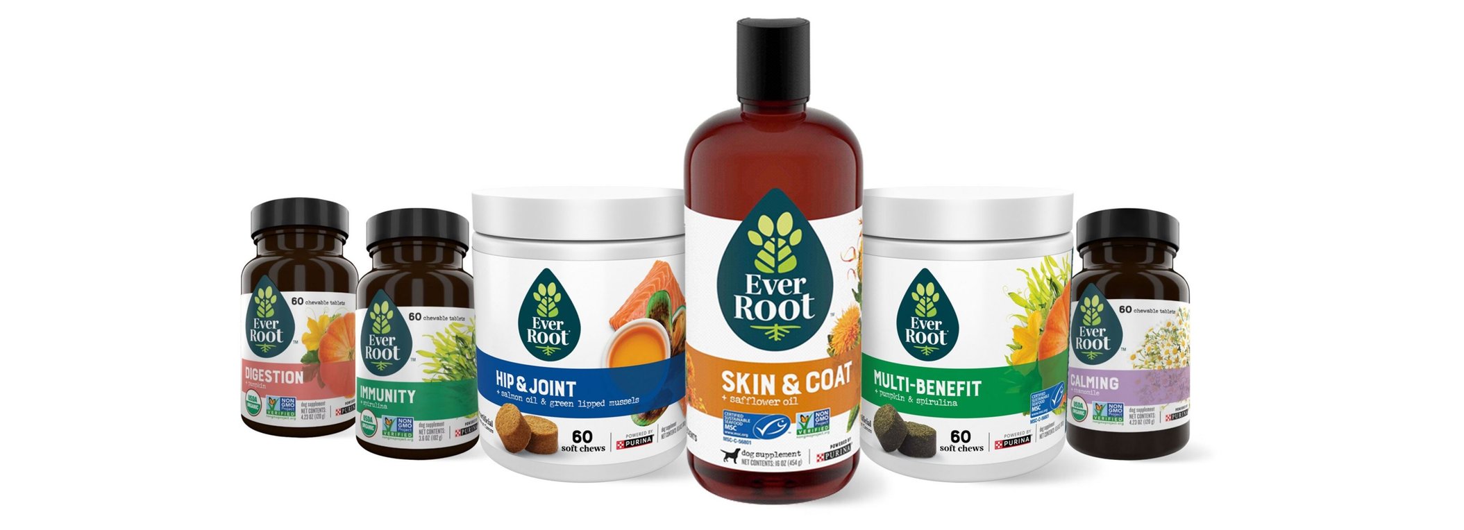 Discontinued - EVERROOT By Purina Multi-Benefit Soft Chews Supplement ...