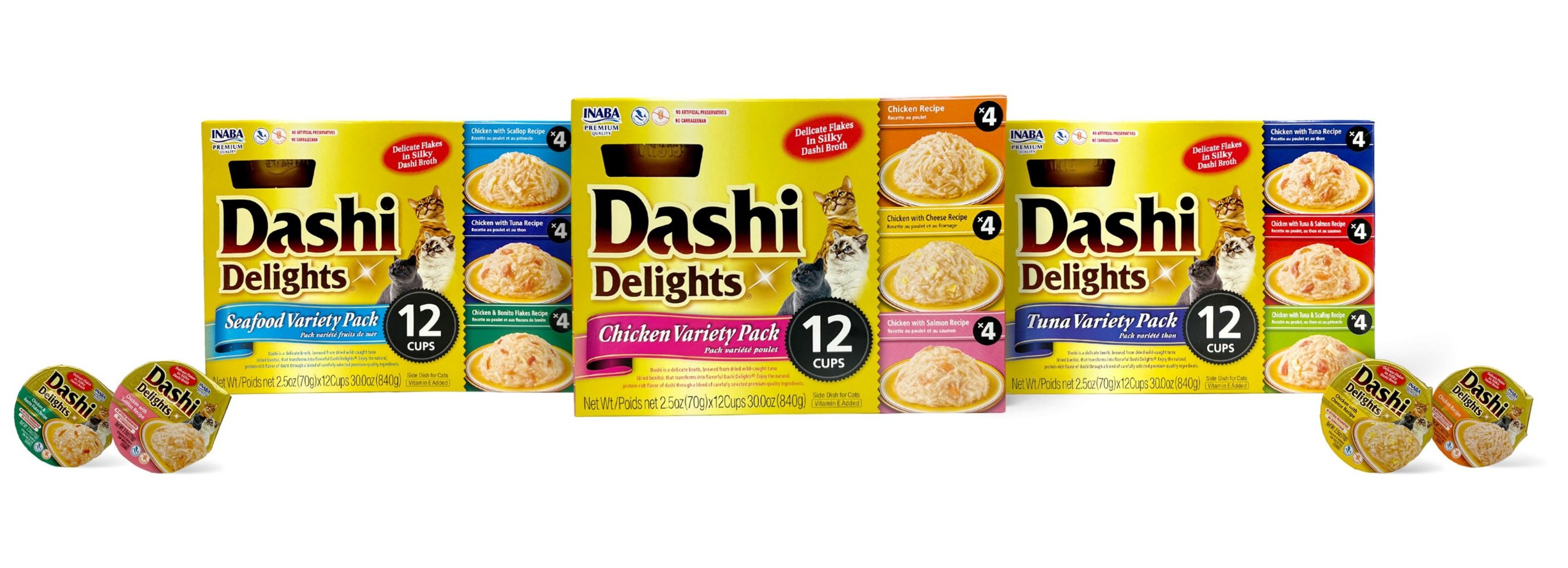 INABA Dashi Delights Chicken with Cheese Recipe Grain-Free Cat Food, 2. ...