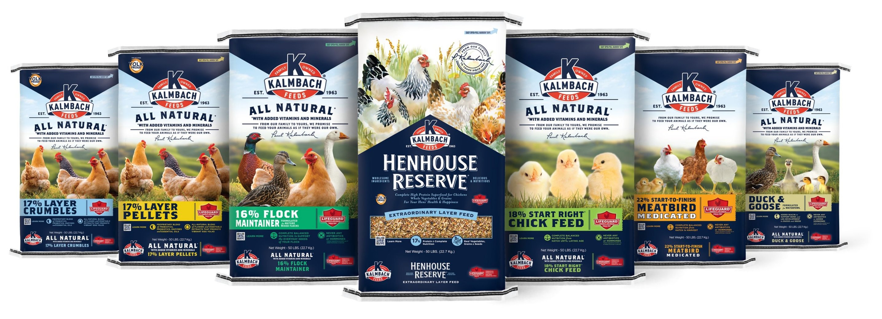 KALMBACH FEEDS All Natural 20% Protein Flock Maker Pellets Poultry Feed ...
