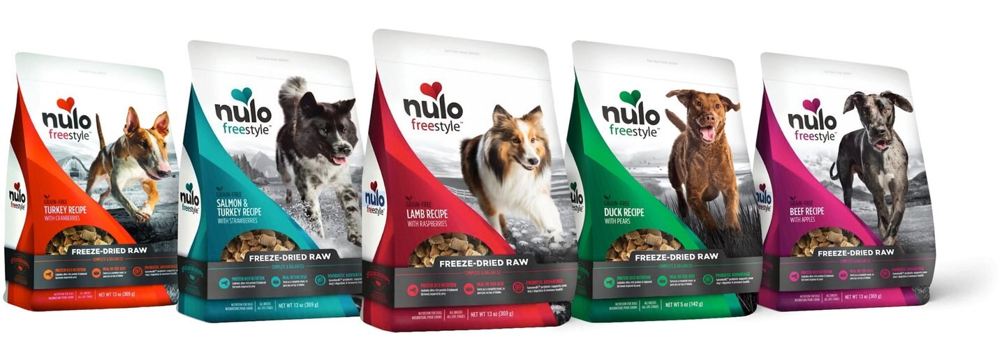 NULO Freestyle Lamb Recipe with Raspberries Grain-Free Freeze-Dried Raw ...