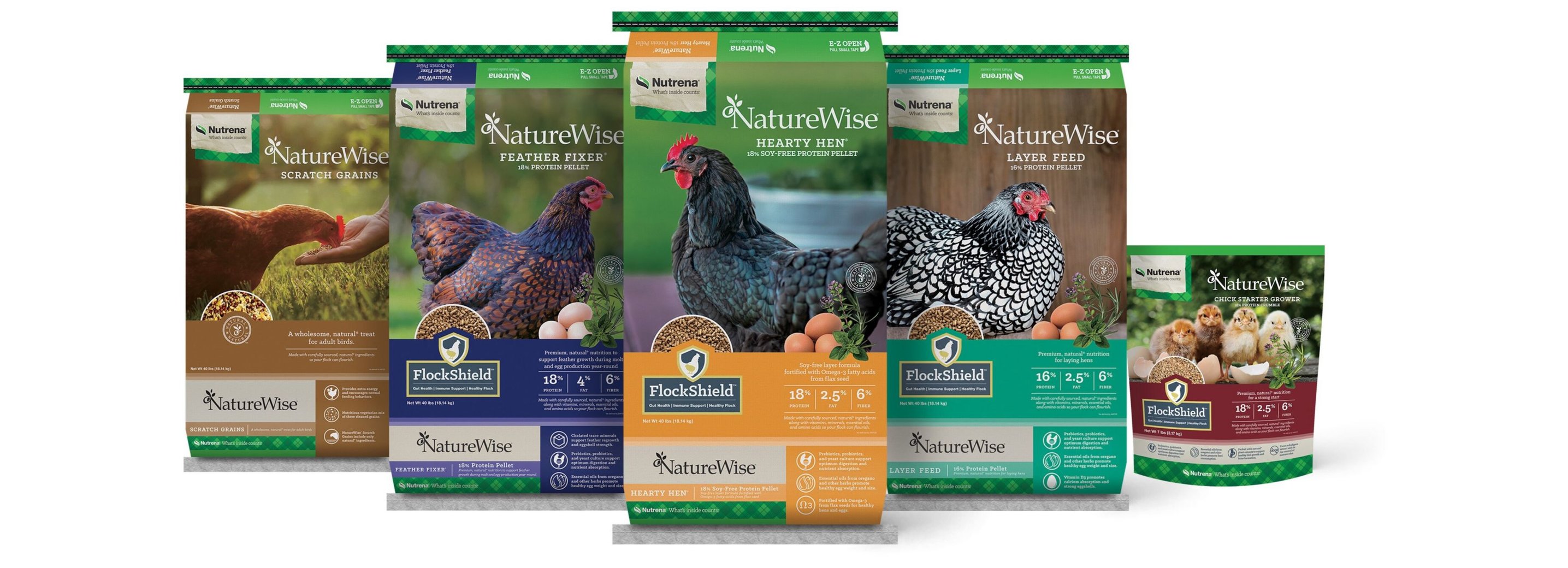 NUTRENA NatureWise Harvest Blend 18% Protein Layer Chicken Feed, 40-lb ...