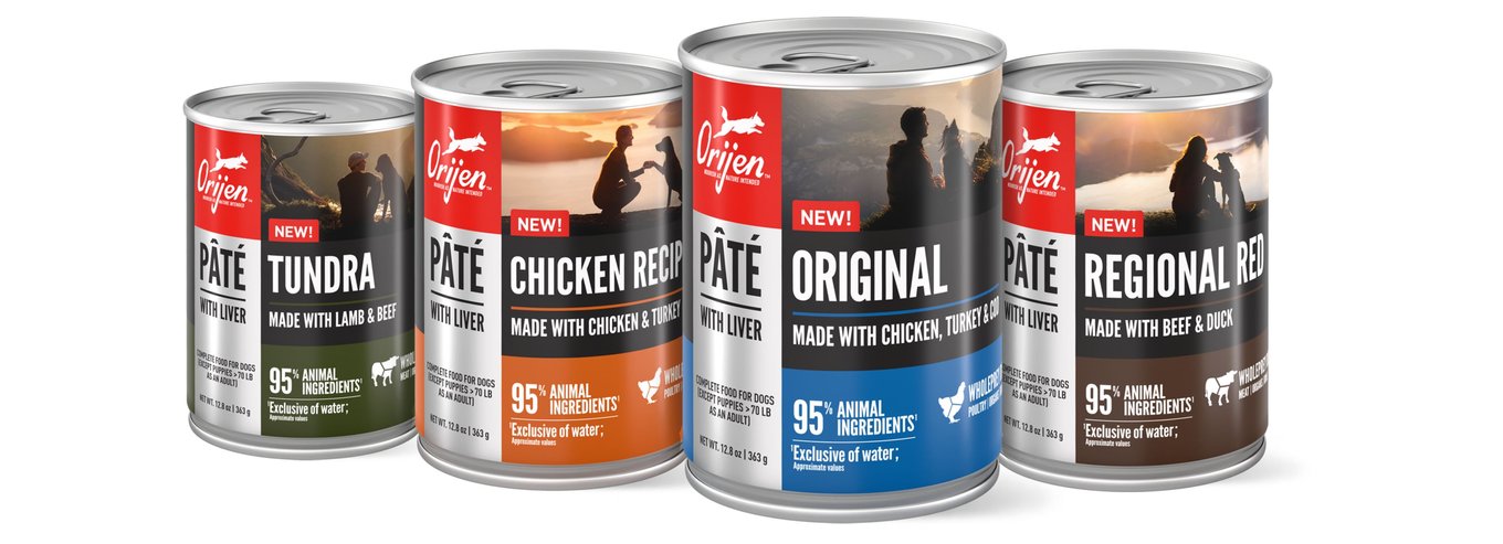 ORIJEN Regional Red Pate with Liver Wet Dog Food, 12.8-oz, case of 12 ...