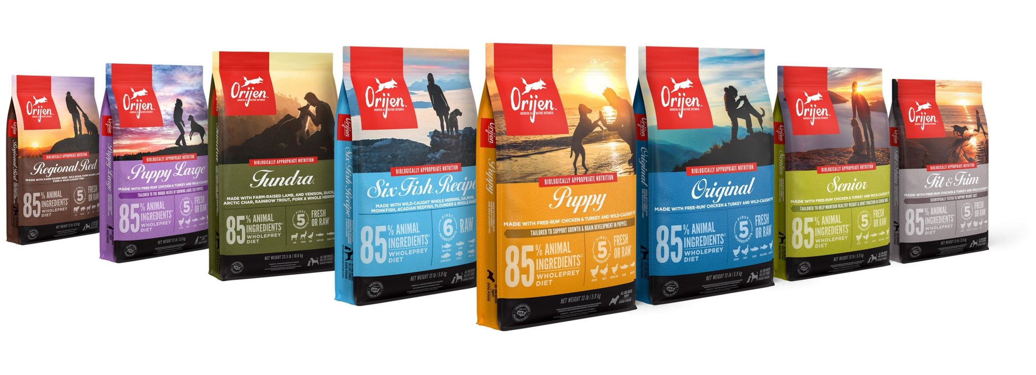 ORIJEN Original Grain-Free High-Protein Dry Dog Food, 31-lb bag - Chewy.com