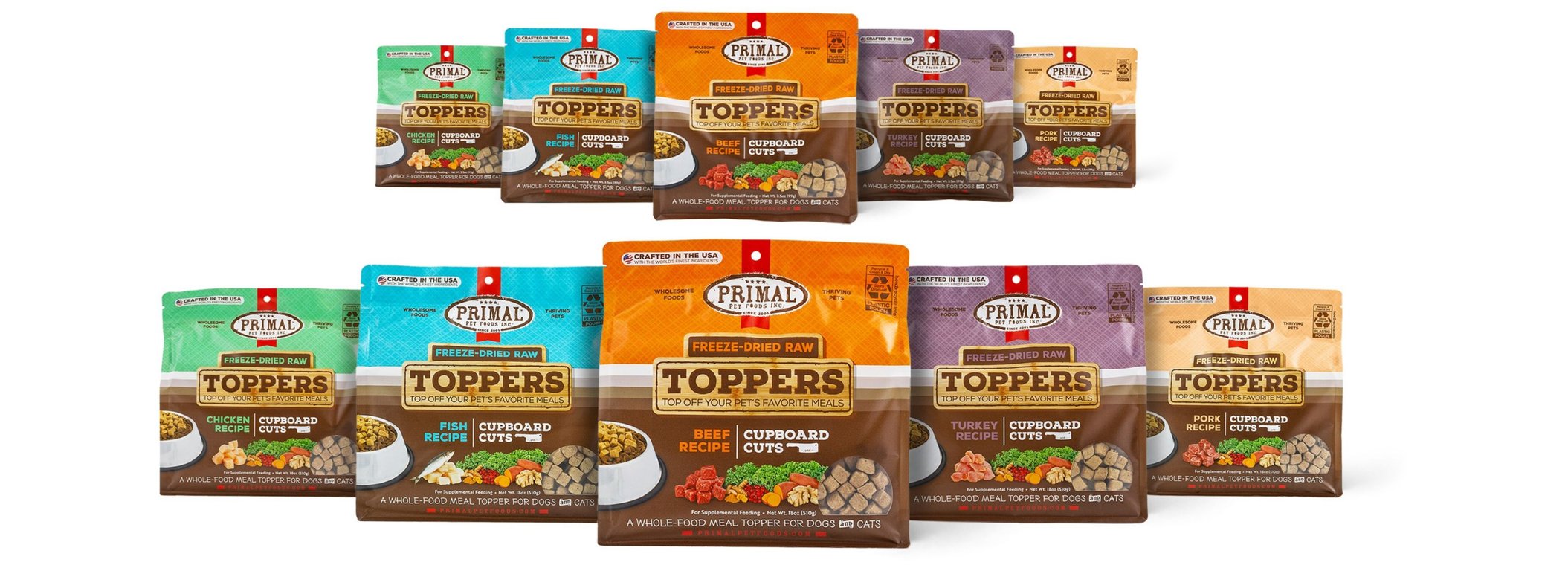 PRIMAL Cupboard Cuts Beef Grain-Free Freeze-Dried Raw Dog Food Topper ...