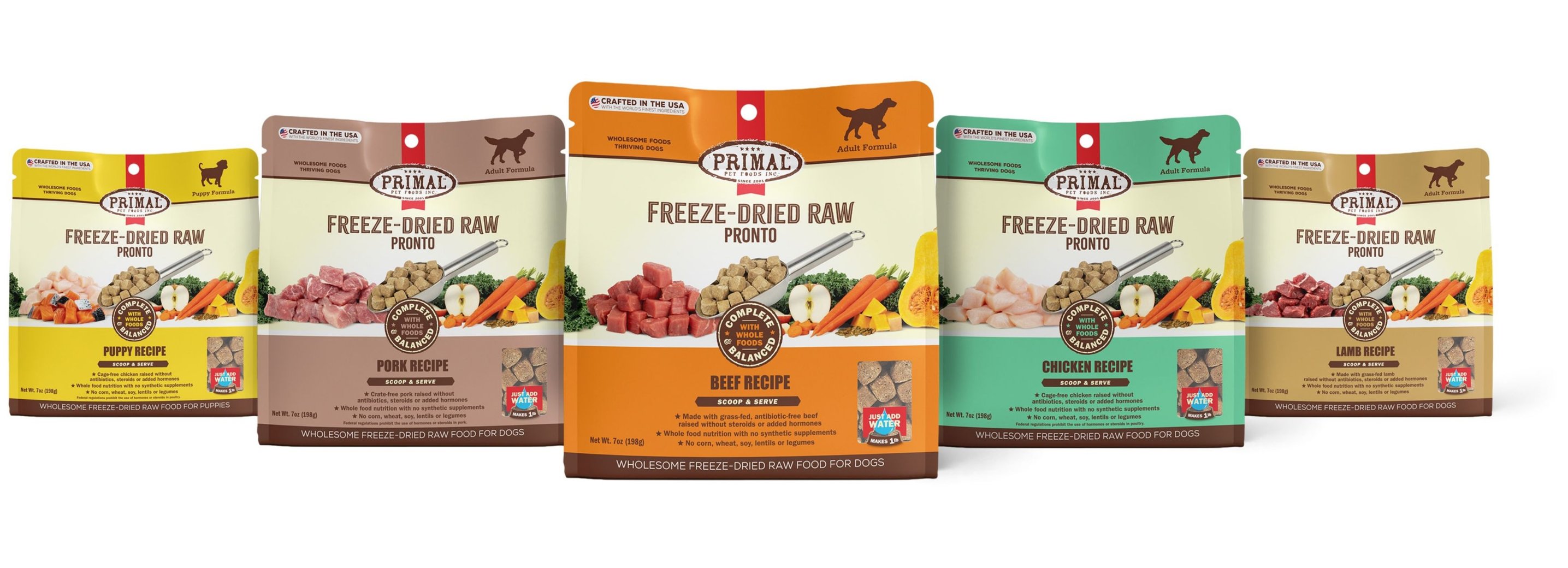 PRIMAL Raw Pronto Chicken Recipe Dog Freeze-Dried Food, 16-oz bag ...