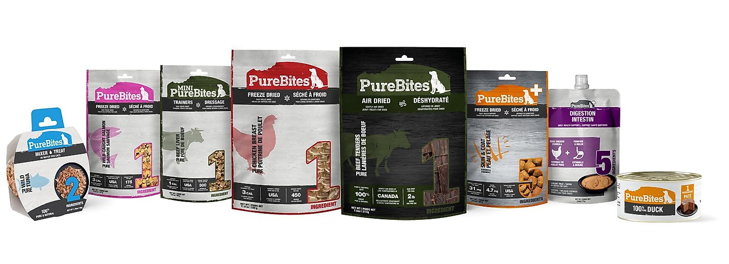 PUREBITES Chicken Breast Air Dried Jerky Dog Treats, 5.5-oz bag - Chewy.com