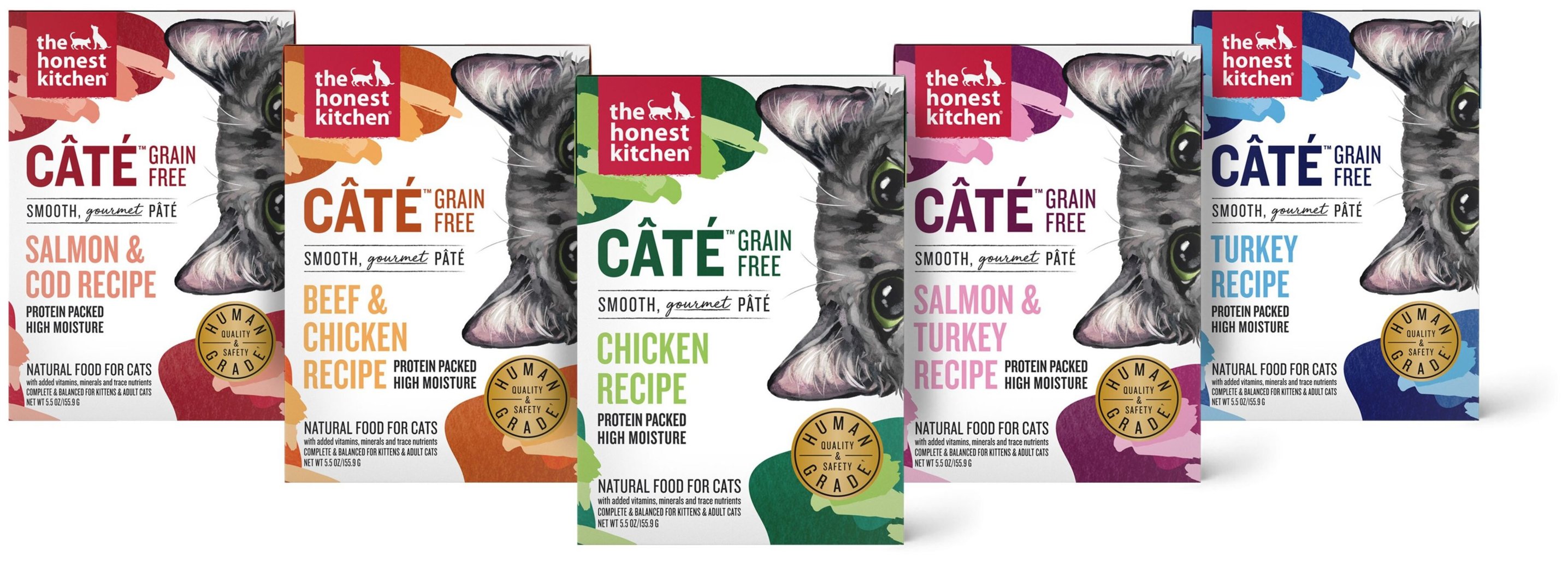 THE HONEST KITCHEN Human Grade Grain-Free Beef & Chicken Pate Wet Cat ...