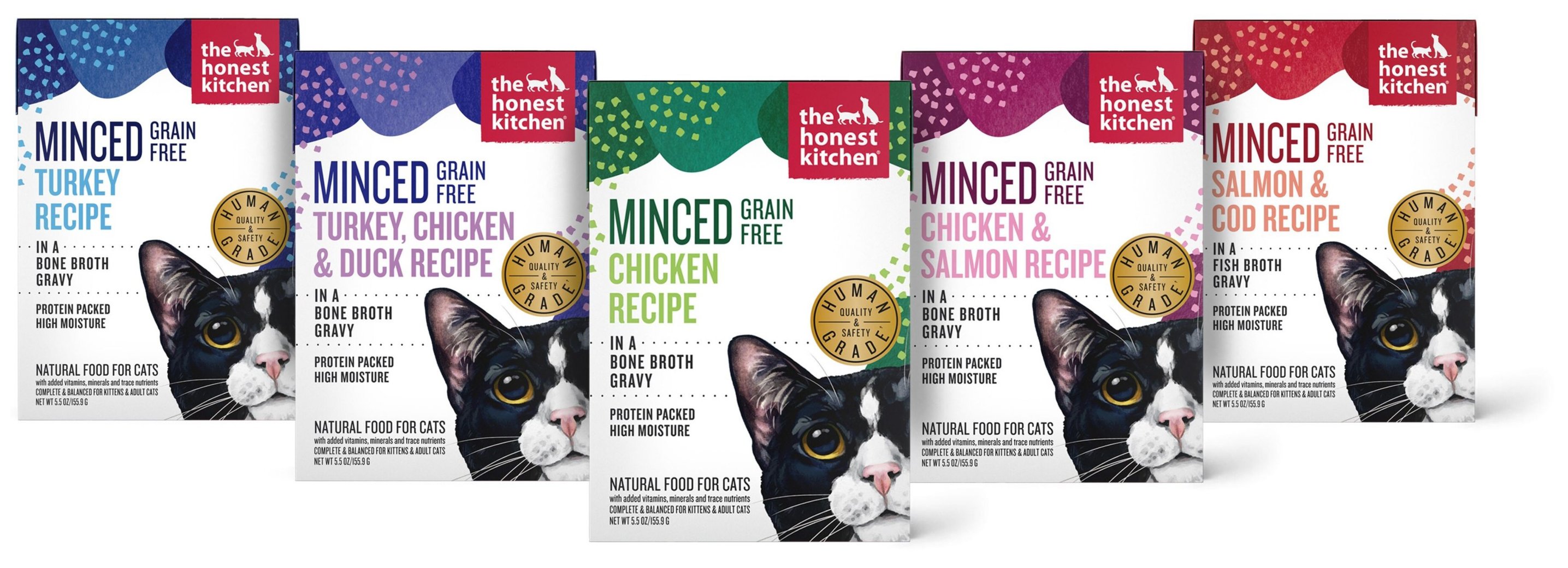 THE HONEST KITCHEN Grain-Free Minced Chicken in Bone Broth Gravy Wet ...