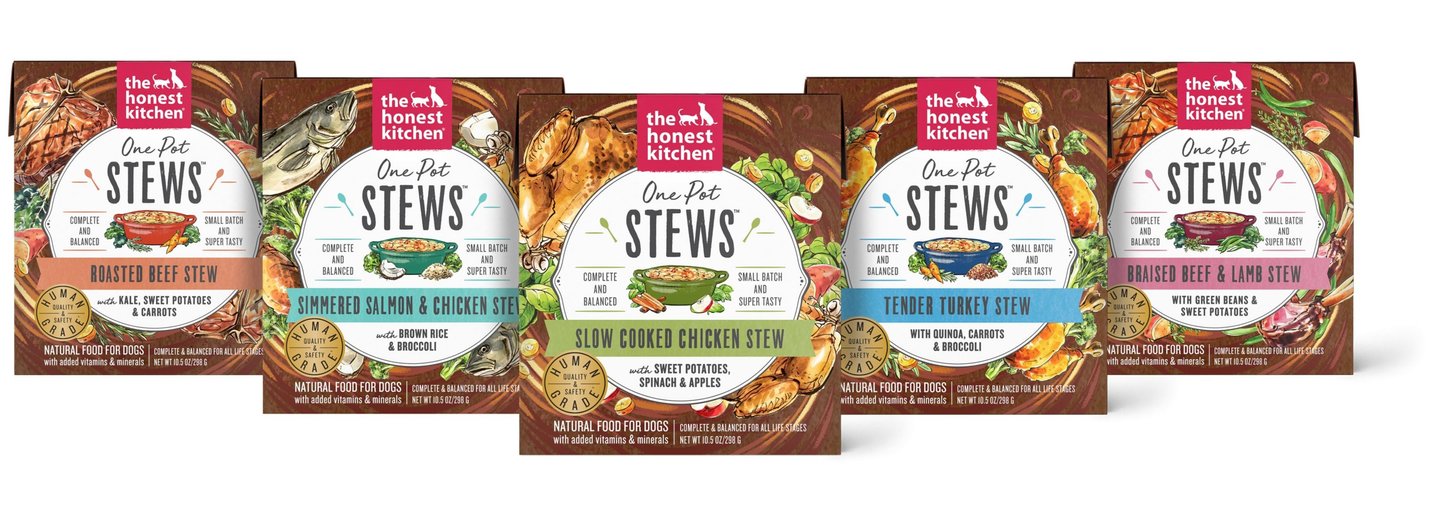 THE HONEST KITCHEN One Pot Stews Slow Cooked Chicken Stew Wet Dog Food ...