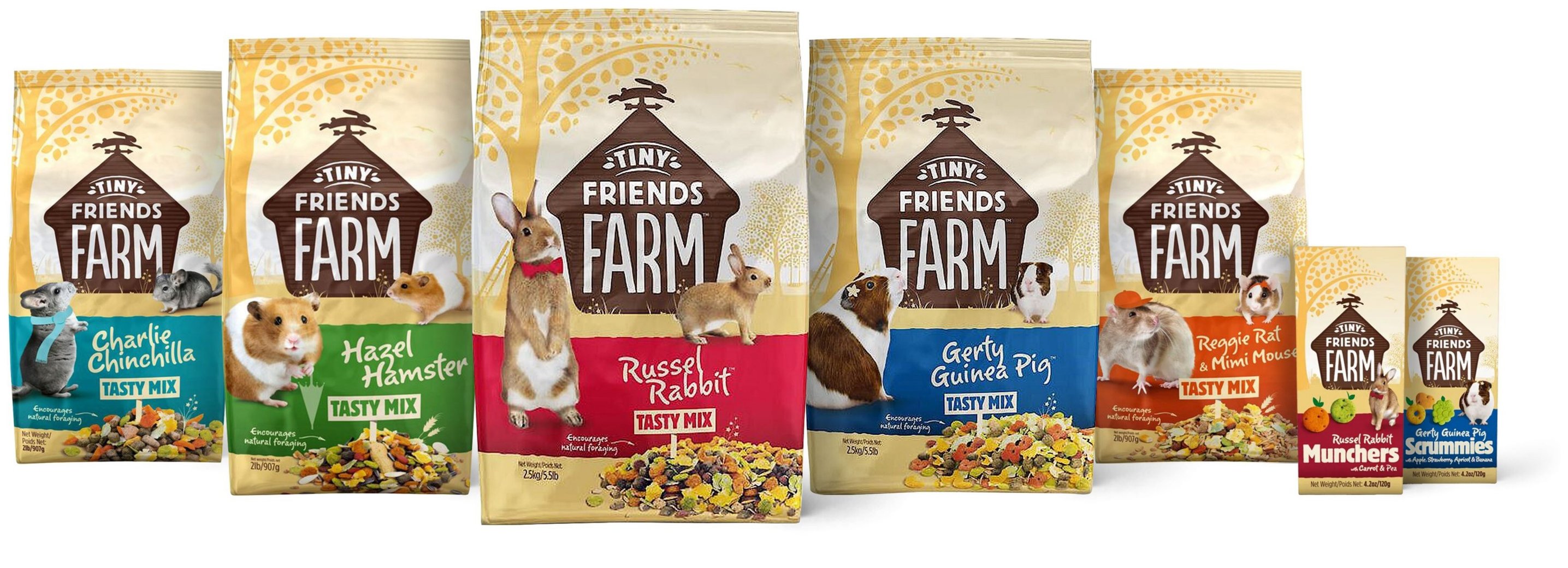 TINY FRIENDS FARM Russel Rabbit Food, 5.5-lb bag - Chewy.com