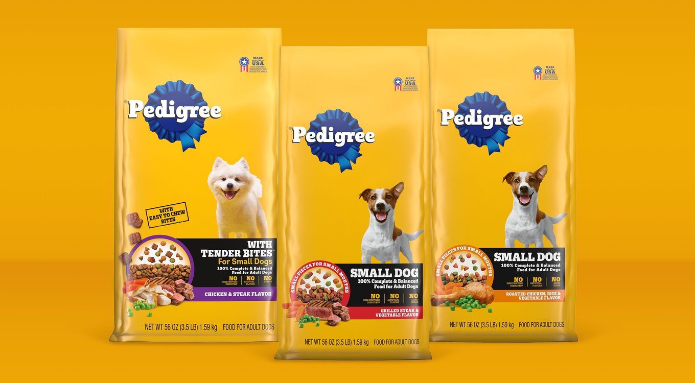 PEDIGREE Small Dog Complete Nutrition Roasted Chicken, Rice & Vegetable ...