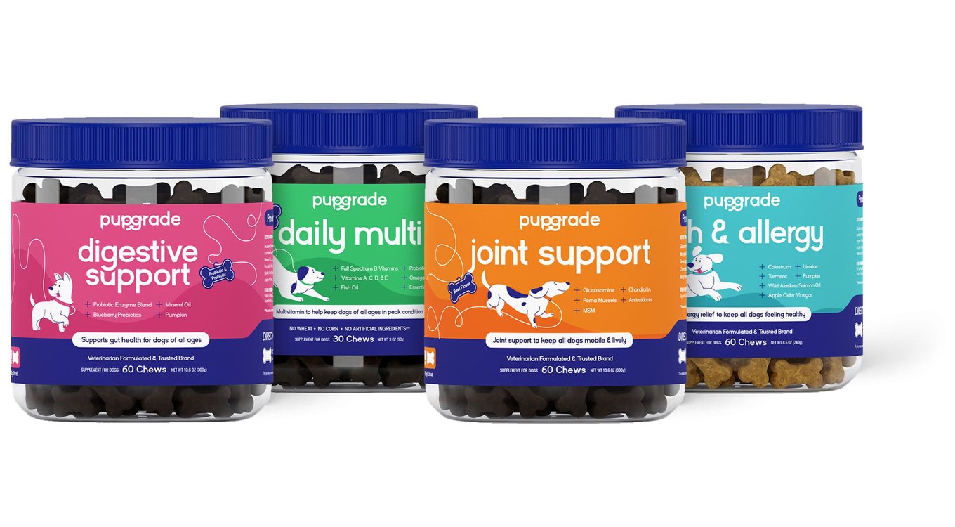 PUPGRADE Joint Support Supplement for Dogs, 60 count - Chewy.com