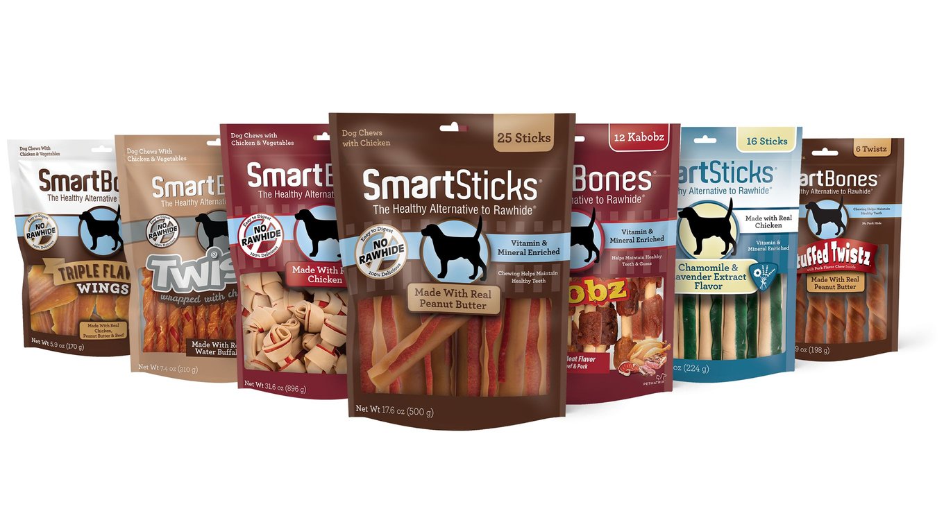 SMARTBONES Mini Dental Chew Bones Dog Treats, 24 count - Chewy.com