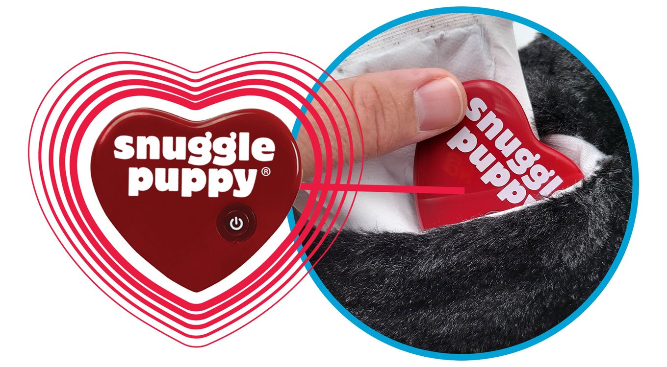 SNUGGLE PUPPY Original Snuggle Puppy Plush Dog Behavioral Aid Anxiety ...