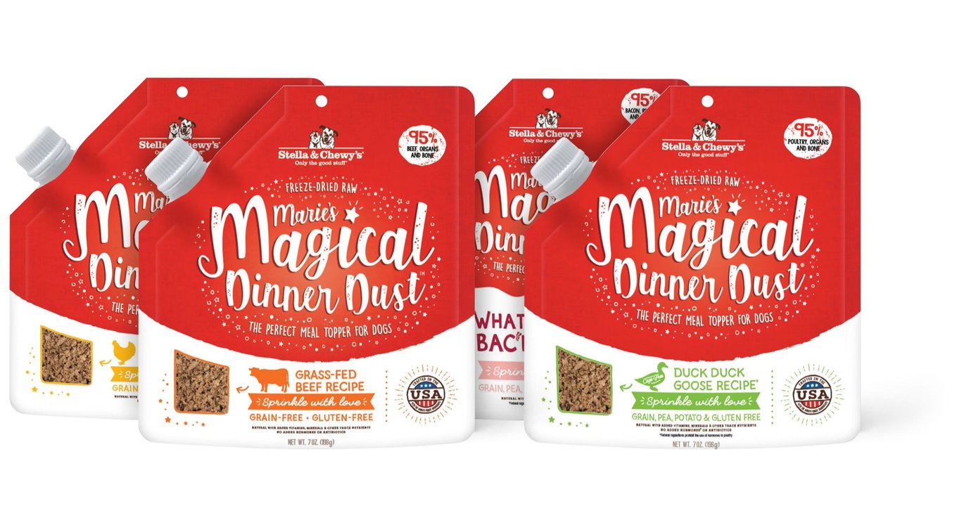 STELLA & CHEWY'S Marie's Magical Dinner Dust Freeze-Dried Raw Cage-Free ...