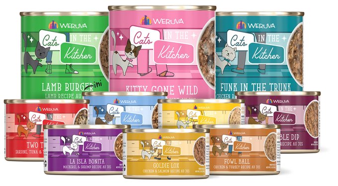 WERUVA Cats in the Kitchen Lamb Burgini Lamb Au Jus Grain-Free Wet Cat ...
