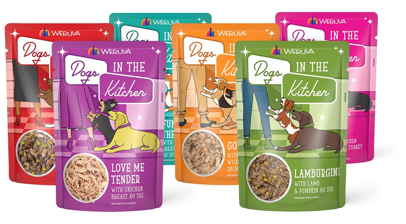 WERUVA Dogs in the Kitchen Pooch Pouch Party! Variety Pack Grain-Free ...