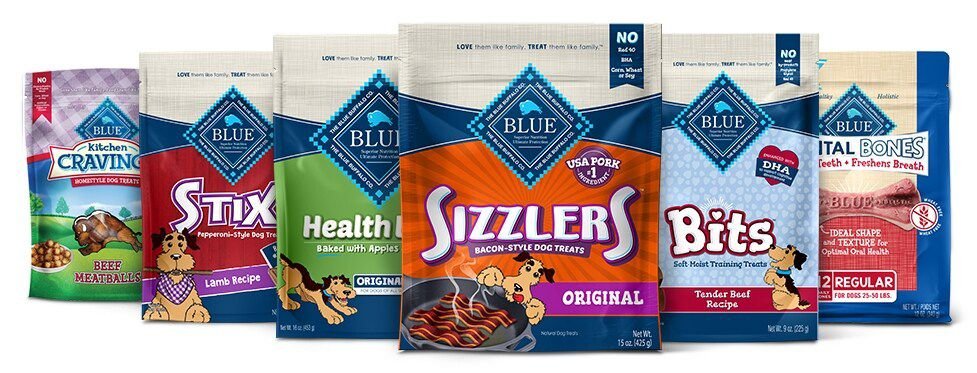 BLUE BUFFALO Blue Bits Tasty Chicken Recipe Soft-Moist Training Dog ...