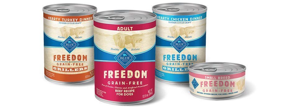 BLUE BUFFALO Freedom Adult Chicken Recipe Grain-Free Canned Dog Food ...