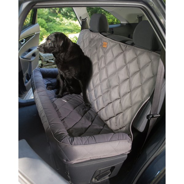 3 DOG PET SUPPLY Personalized Car Back Seat Protector with Bolster ...