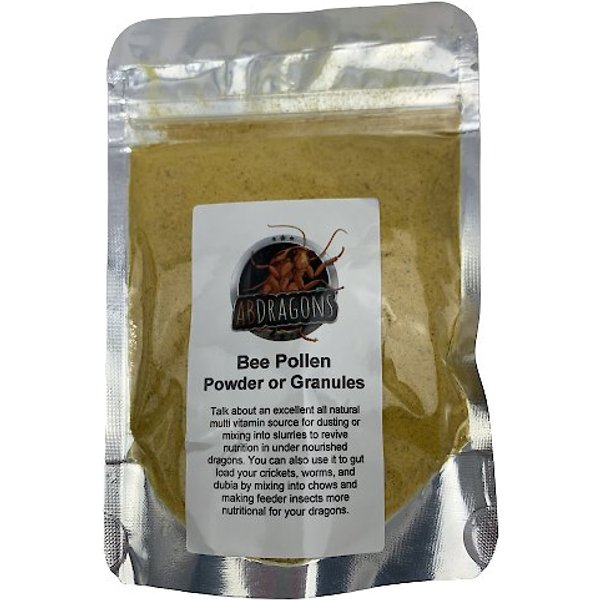 ABDRAGONS Bee Pollen Powder Reptile & Insect Food, Powder, 2-oz bag ...