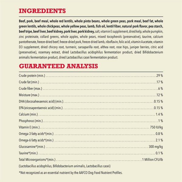 ACANA Red Meat Recipe Grain-Free Dry Dog Food 25-lb bag - Chewy.com