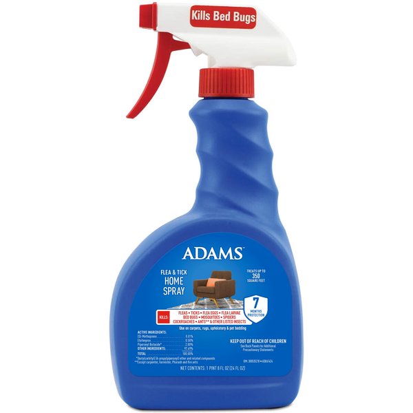 ADAMS Flea & Tick Home Spray, 24-fl oz bottle - Chewy.com