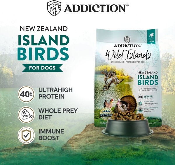 ADDICTION Premium Wild Islands Island Birds Adult Grain-Free & High ...