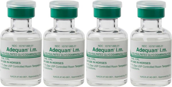 ADEQUAN EQUINE (polysulfated glycosaminoglycan) Injectable for Horses ...
