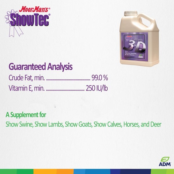 ADM MoorMan's ShowTec Alliance 3-D Swine, Goat, Sheep, & Cattle Liquid ...