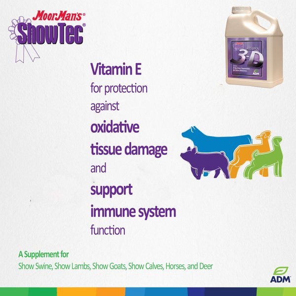 ADM MoorMan's ShowTec Alliance 3-D Swine, Goat, Sheep, & Cattle Liquid ...