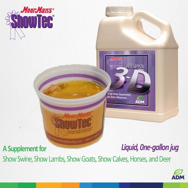 ADM MoorMan's ShowTec Alliance 3-D Swine, Goat, Sheep, & Cattle Liquid ...