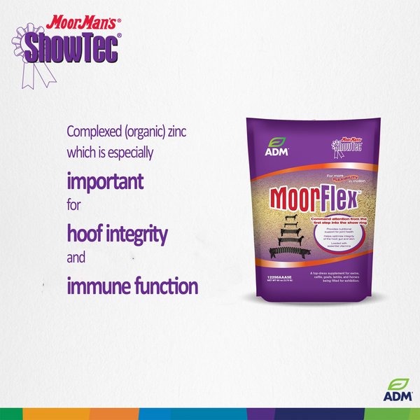 ADM MoorMan's ShowTec MoorFlex Swine, Goat, Sheep, & Cattle Powder ...