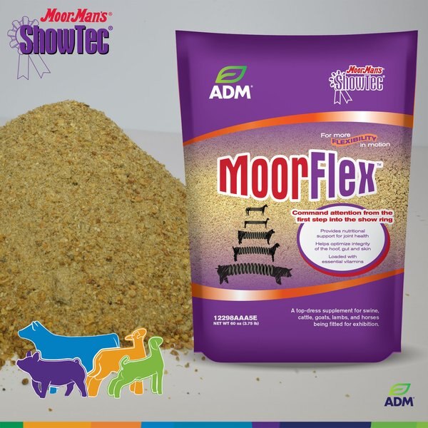 ADM MoorMan's ShowTec MoorFlex Swine, Goat, Sheep, & Cattle Powder ...