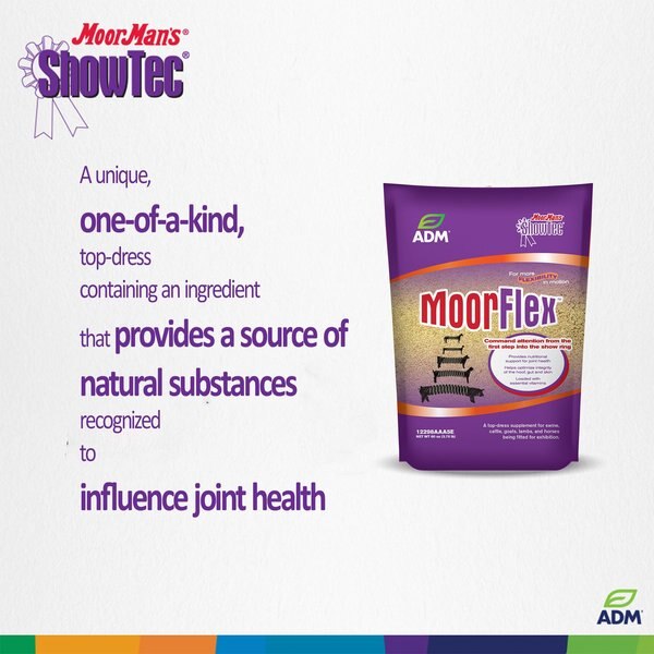 ADM MoorMan's ShowTec MoorFlex Swine, Goat, Sheep, & Cattle Powder ...