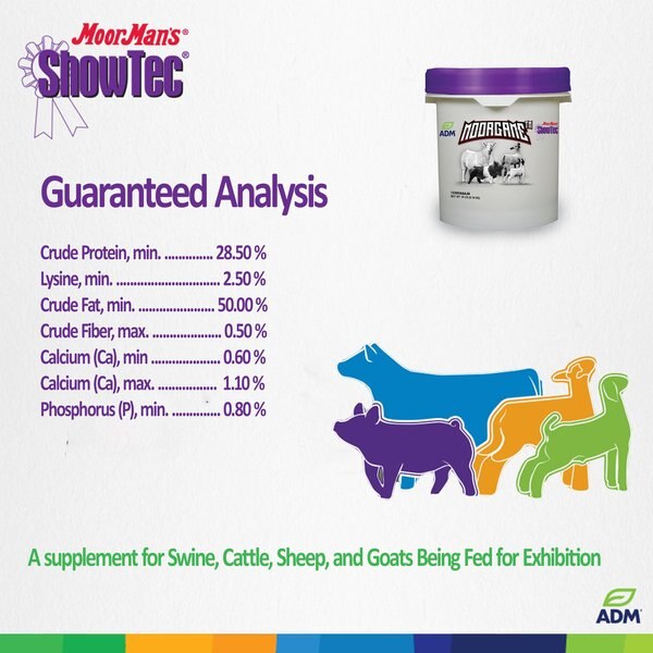 Out of Stock - ADM MoorMan's ShowTec MoorGame Swine, Goat, Sheep ...