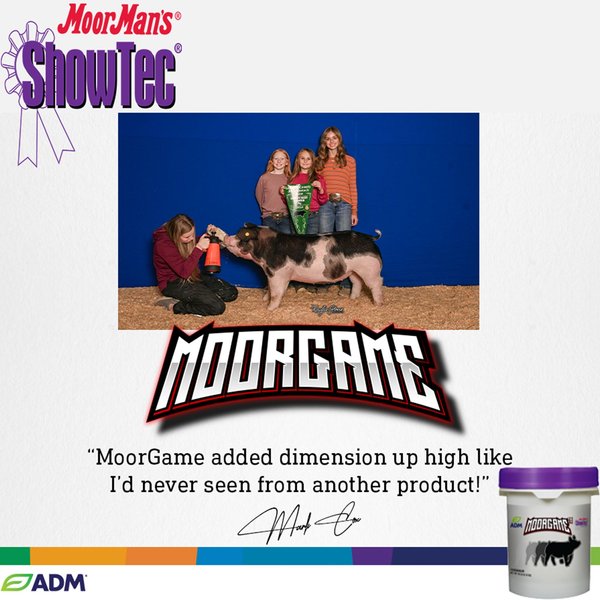 ADM MoorMan's ShowTec MoorGame Swine, Goat, Sheep, & Cattle Powder ...