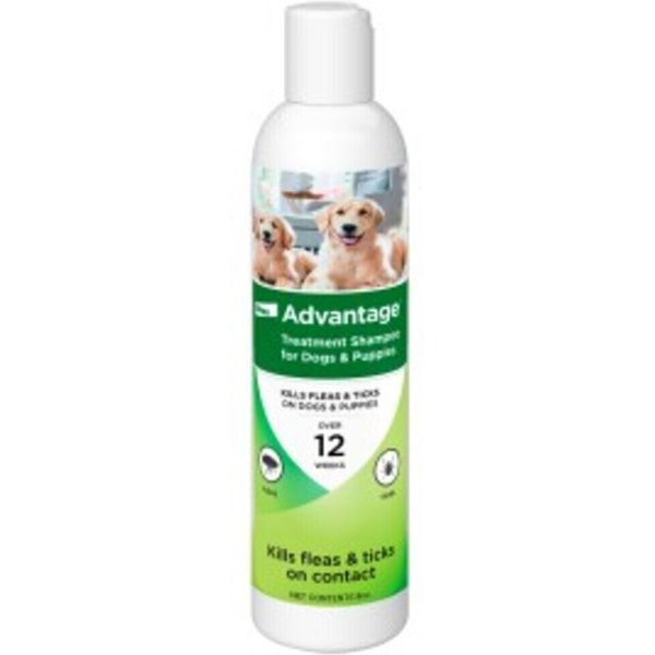 ADAMS Plus Flea & Tick Shampoo Sensitive Skin for Cats & Dogs, 6-fl oz ...