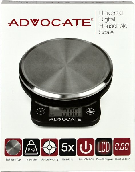 ADVOCATE Universal Digital Household Scale - Chewy.com