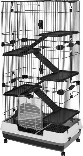 A&E CAGE COMPANY 60-in Extra-Large Deluxe 6-Tier Small Animal Cage ...