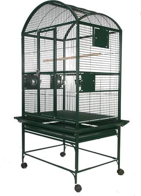 A&E CAGE COMPANY Dome Top Bird Cage, Green, Medium - Chewy.com