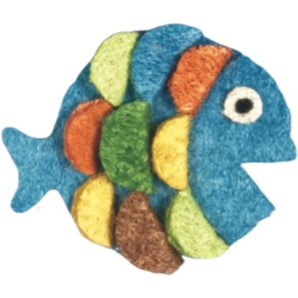 A&E CAGE COMPANY Nibbles Rainbow Fish Small Pet Toy - Chewy.com