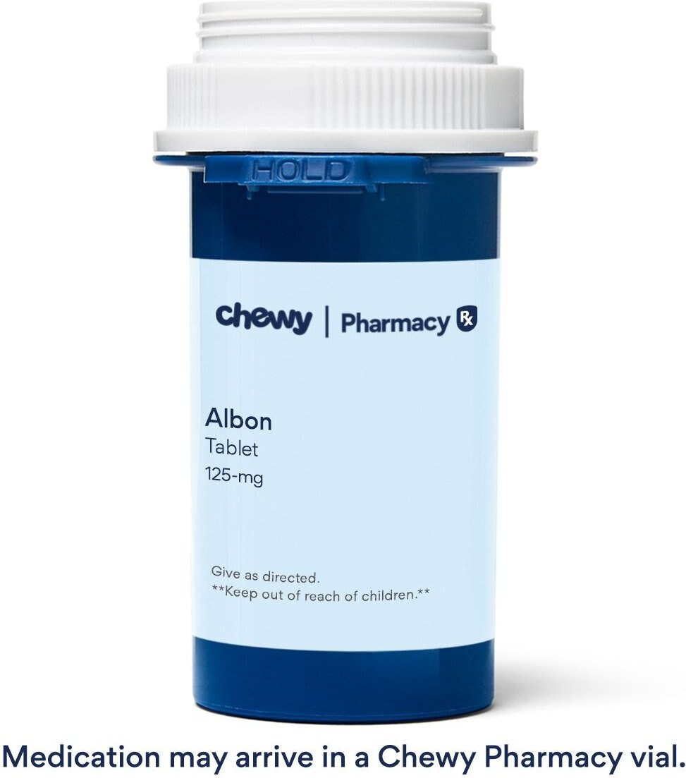 ALBON (sulfadimethoxine) Tablets for Dogs & Cats, , 125-mg - Easy ...