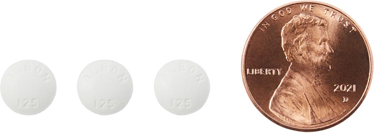 ALBON (sulfadimethoxine) Tablets for Dogs & Cats, , 125-mg - Easy ...