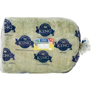 ALFALFA KING Double Compressed Alfalfa Hay Small Animal Food, 50-lb bag ...