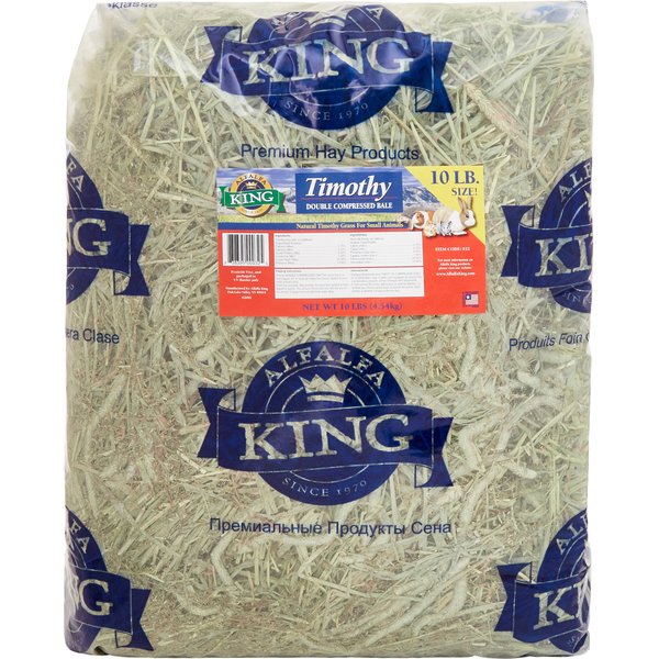 SMALL PET SELECT Second Cut Timothy Hay Small Animal Food, 12-lb box ...