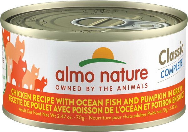 ALMO NATURE Classic Complete Chicken Recipe with Ocean Fish & Pumpkin ...