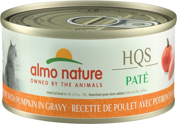 ALMO NATURE HQS Paté Chicken Recipe with Pumpkin in Gravy Grain-Free ...